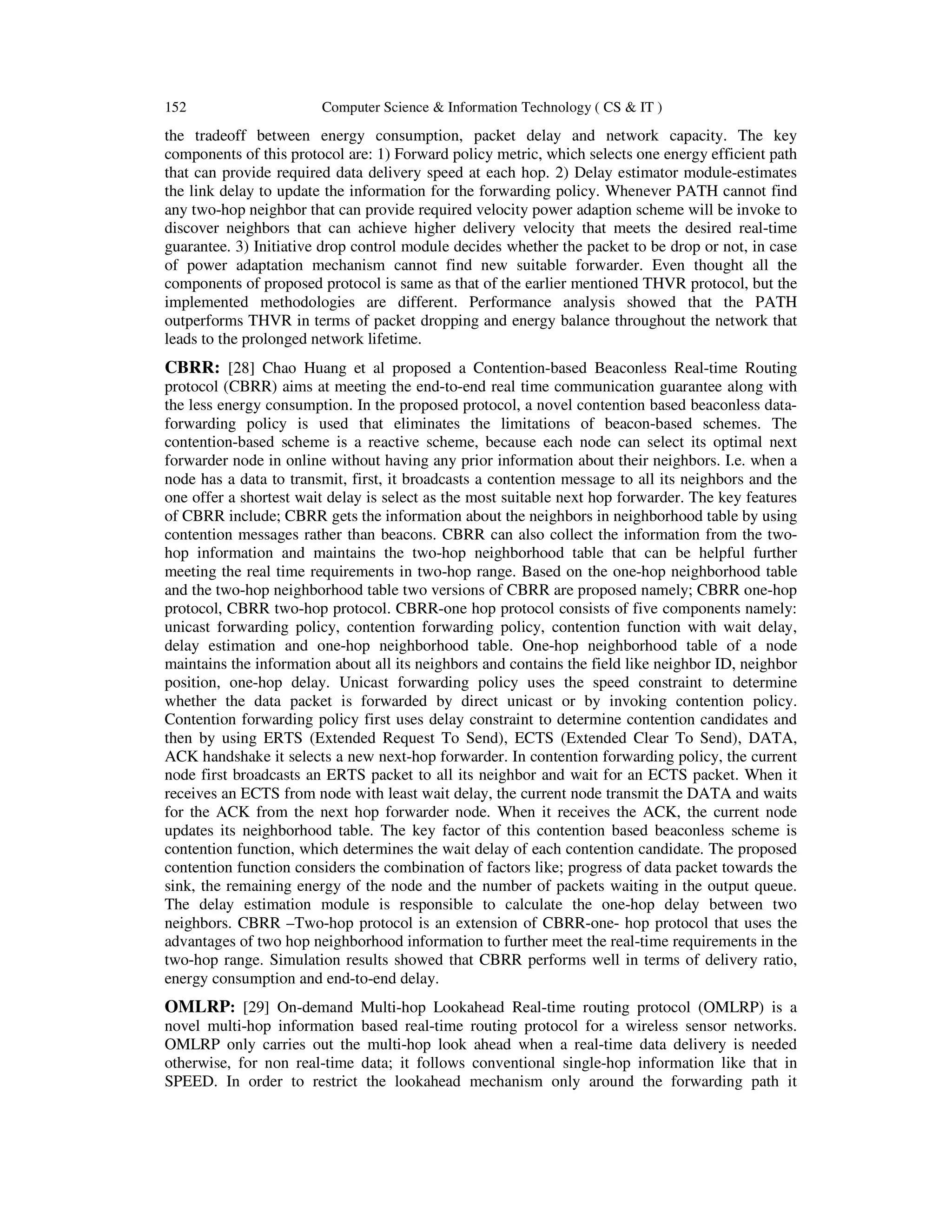 REAL-TIME ROUTING PROTOCOLS FOR WIRELESS SENSOR NETWORKS: A SURVEY | PDF