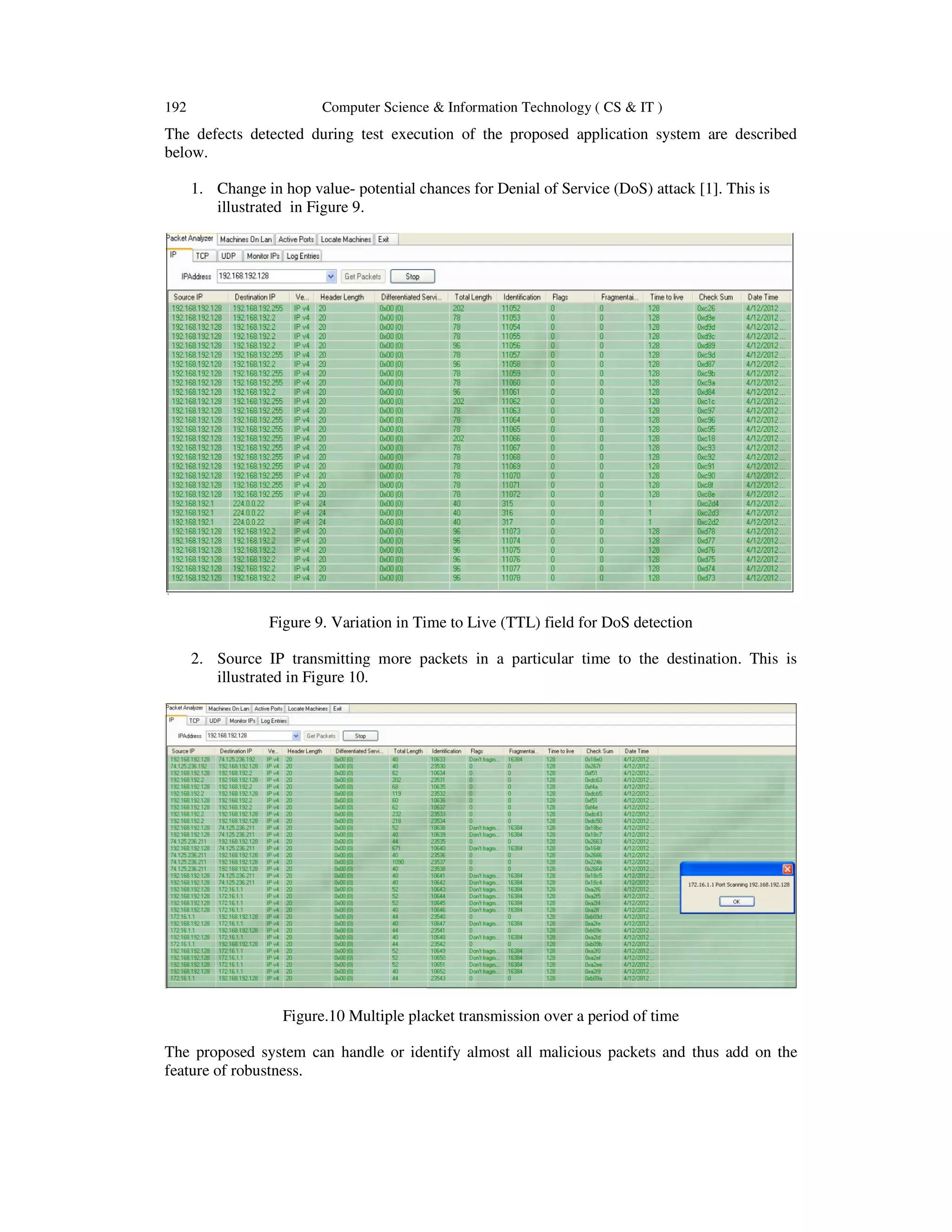 EFFICIENT DEFENSE SYSTEM FOR IP SPOOFING IN NETWORKS | PDF
