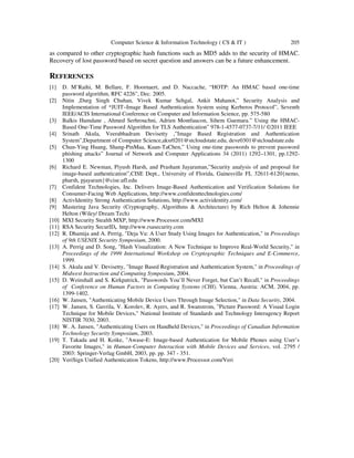 GENERATION OF SECURE ONE-TIME PASSWORD BASED ON IMAGE AUTHENTICATION | PDF