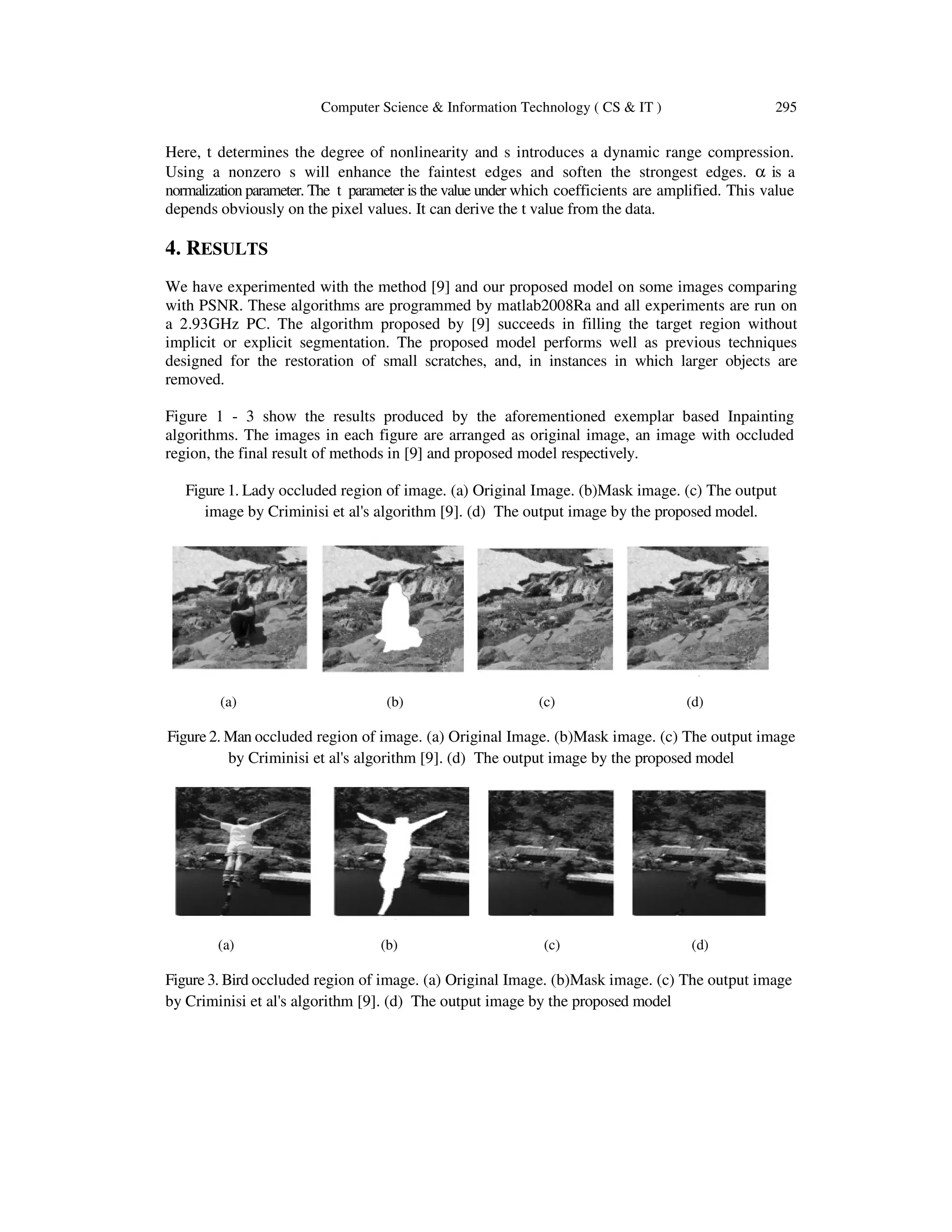 EXTENDED WAVELET TRANSFORM BASED IMAGE INPAINTING ALGORITHM FOR NATURAL SCENE IMAGE COMPLETION | PDF