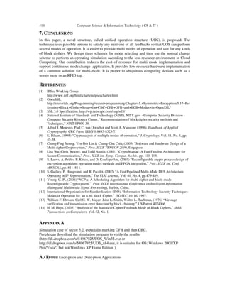 THE UNIFIED OPERATION STRUCTURE FOR SYMMETRIC-KEY ALGORITHM | PDF