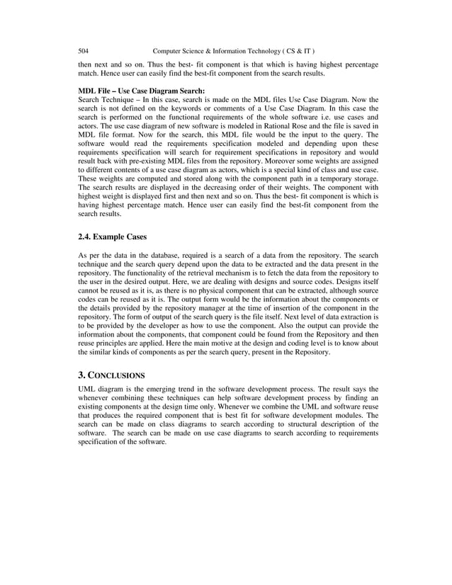 TECHNIQUES FOR COMPONENT REUSABLE APPROACH | PDF