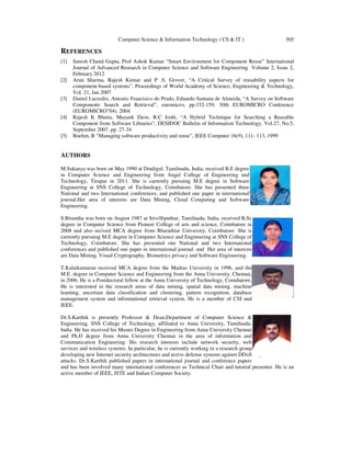 TECHNIQUES FOR COMPONENT REUSABLE APPROACH | PDF