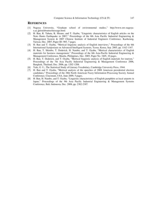 TEXT DATA MINING OF ENGLISH BOOKS ON ENVIRONMENTOLOGY | PDF