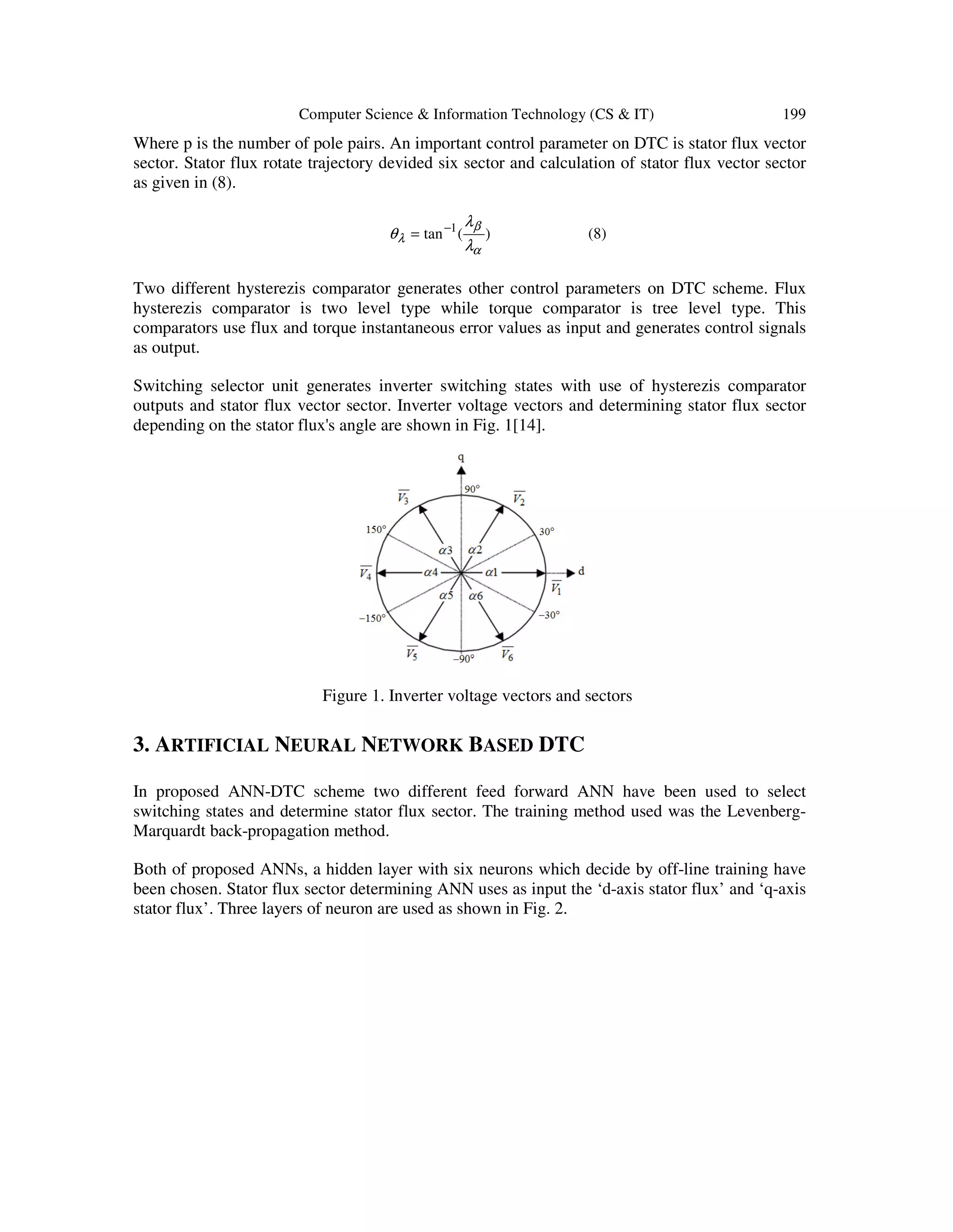 Investigation of Artificial Neural Network Based Direct Torque Control for PMSM by Numerical ...