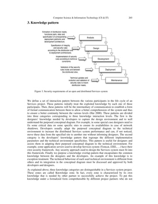 SECURE SERVICES: INTEGRATING SECURITY DIMENSION INTO THE SA&D | PDF