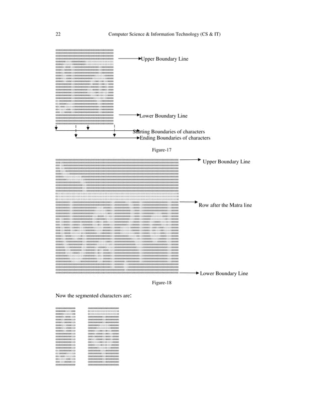 SEGMENTATION OF CHARACTERS WITHOUT MODIFIERS FROM A PRINTED BANGLA TEXT | PDF
