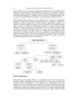 ON SOFT COMPUTING TECHNIQUES IN VARIOUS AREAS | PDF
