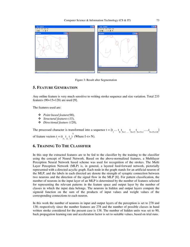 ONLINE BANGLA HANDWRITTEN COMPOUND WORD RECOGNITION BASED ON SEGMENTATION | PDF | Computing ...