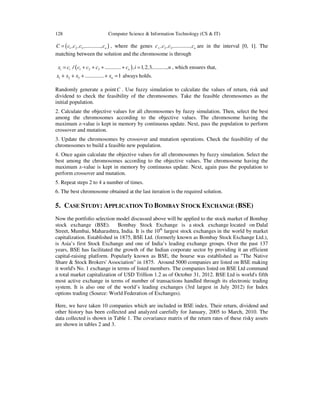 ENTROPY-COST RATIO MAXIMIZATION MODEL FOR EFFICIENT STOCK PORTFOLIO SELECTION USING INTERVAL ...