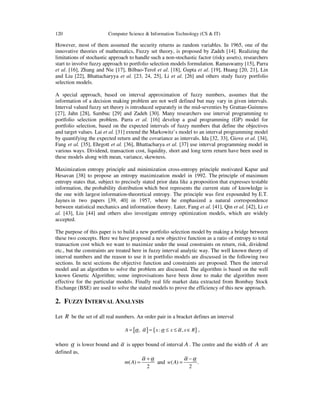 ENTROPY-COST RATIO MAXIMIZATION MODEL FOR EFFICIENT STOCK PORTFOLIO SELECTION USING INTERVAL ...