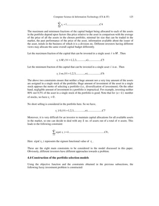 ENTROPY-COST RATIO MAXIMIZATION MODEL FOR EFFICIENT STOCK PORTFOLIO SELECTION USING INTERVAL ...