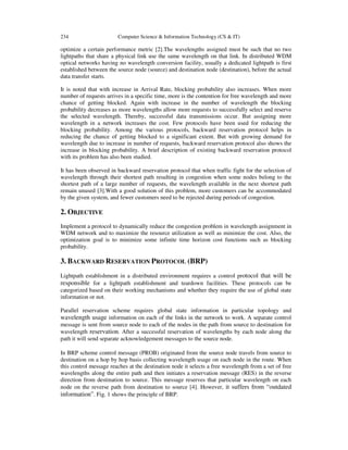 DYNAMIC CONGESTION CONTROL IN WDM OPTICAL NETWORK | PDF | Computer Networking | Computing