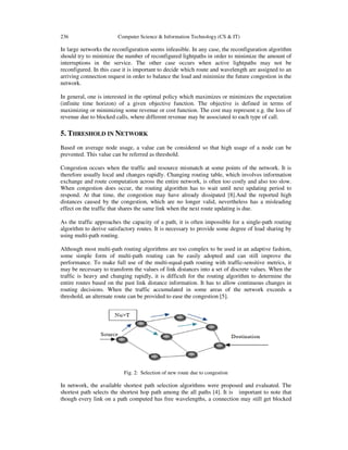 DYNAMIC CONGESTION CONTROL IN WDM OPTICAL NETWORK | PDF | Computer Networking | Computing