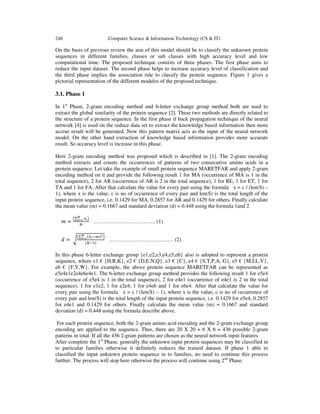 A NEW TECHNIQUE INVOLVING DATA MINING IN PROTEIN SEQUENCE CLASSIFICATION | PDF