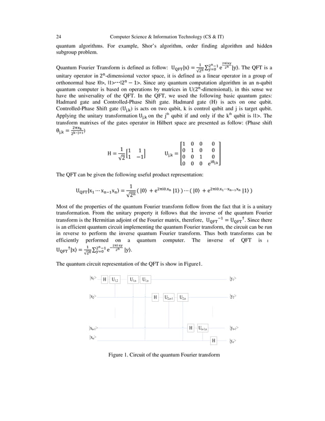 Computational Performance Of Quantum Phase Estimation Algorithm Pdf