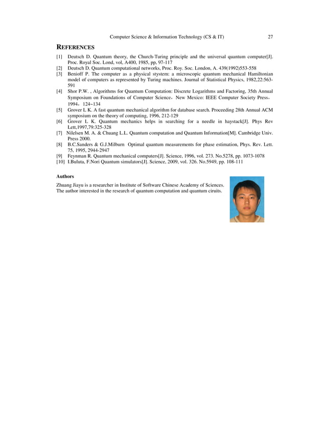 Computational Performance Of Quantum Phase Estimation Algorithm Pdf