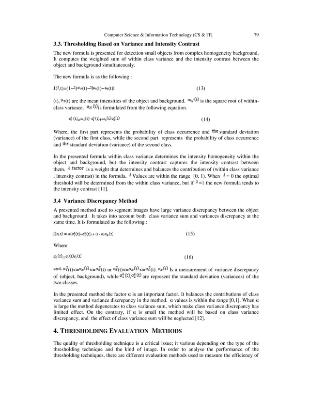 AUTOMATIC THRESHOLDING TECHNIQUES FOR SAR IMAGES | PDF