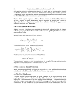 EDGE DETECTION IN RADAR IMAGES USING WEIBULL DISTRIBUTION | PDF