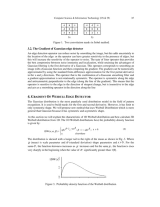 EDGE DETECTION IN RADAR IMAGES USING WEIBULL DISTRIBUTION | PDF