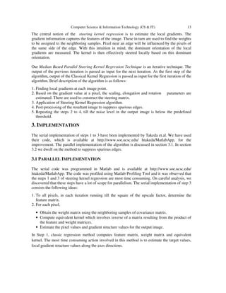 MEDIAN BASED PARALLEL STEERING KERNEL REGRESSION FOR IMAGE RECONSTRUCTION | PDF