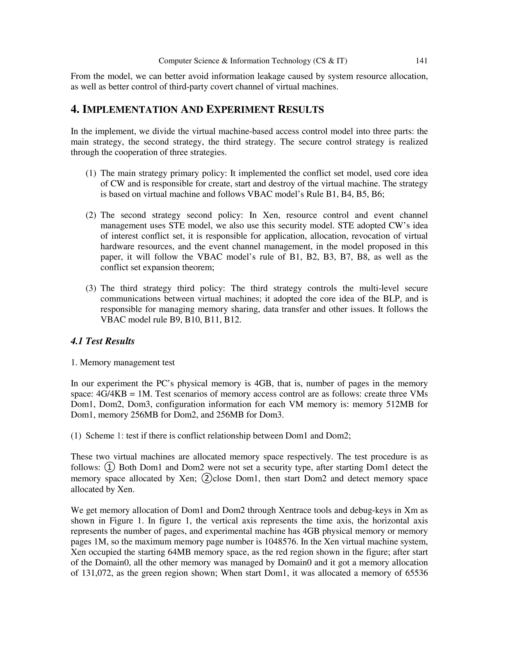 AN ACCESS CONTROL MODEL OF VIRTUAL MACHINE SECURITY | PDF