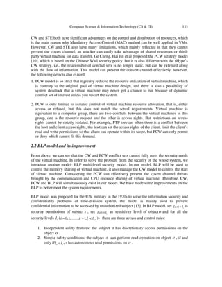 AN ACCESS CONTROL MODEL OF VIRTUAL MACHINE SECURITY | PDF