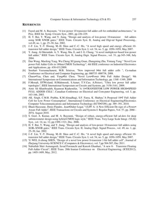 LOW POWER-AREA GDI & PTL TECHNIQUES BASED FULL ADDER DESIGNS | PDF