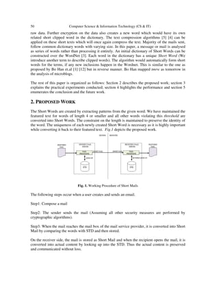 AUTOMATIC SHORT MAIL CONSTRUCTION TO ENHANCE EMAIL STORAGE | PDF