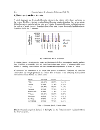 CITATION SEMANTIC BASED APPROACHES TO IDENTIFY ARTICLE QUALITY | PDF