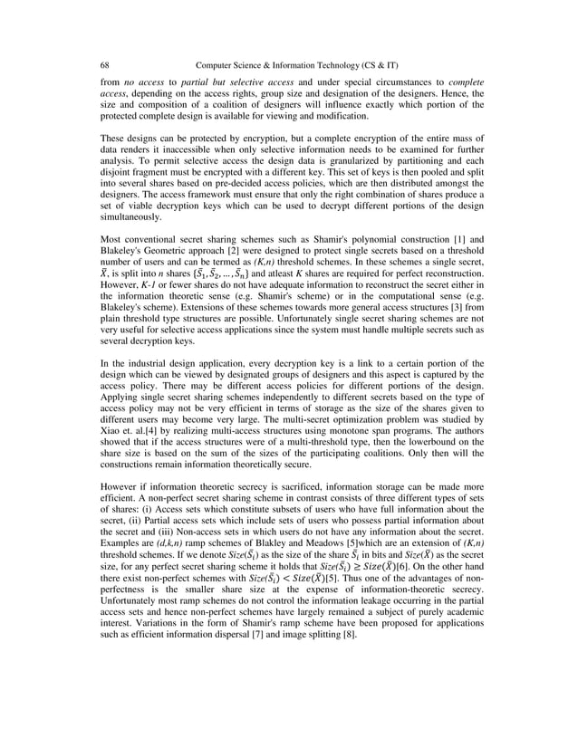 A RAMP CODE FOR FINE-GRAINED ACCESS CONTROL | PDF