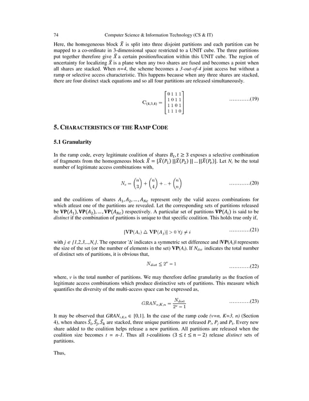 A RAMP CODE FOR FINE-GRAINED ACCESS CONTROL | PDF