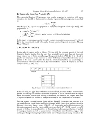 FUSION BASED MULTIMODAL AUTHENTICATION IN BIOMETRICS USING CONTEXT-SENSITIVE EXPONENT ...