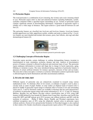 AN EXPLORATION OF PERIOCULAR REGION WITH REDUCED REGION FOR AUTHENTICATION : REALM OF OCCULT | PDF