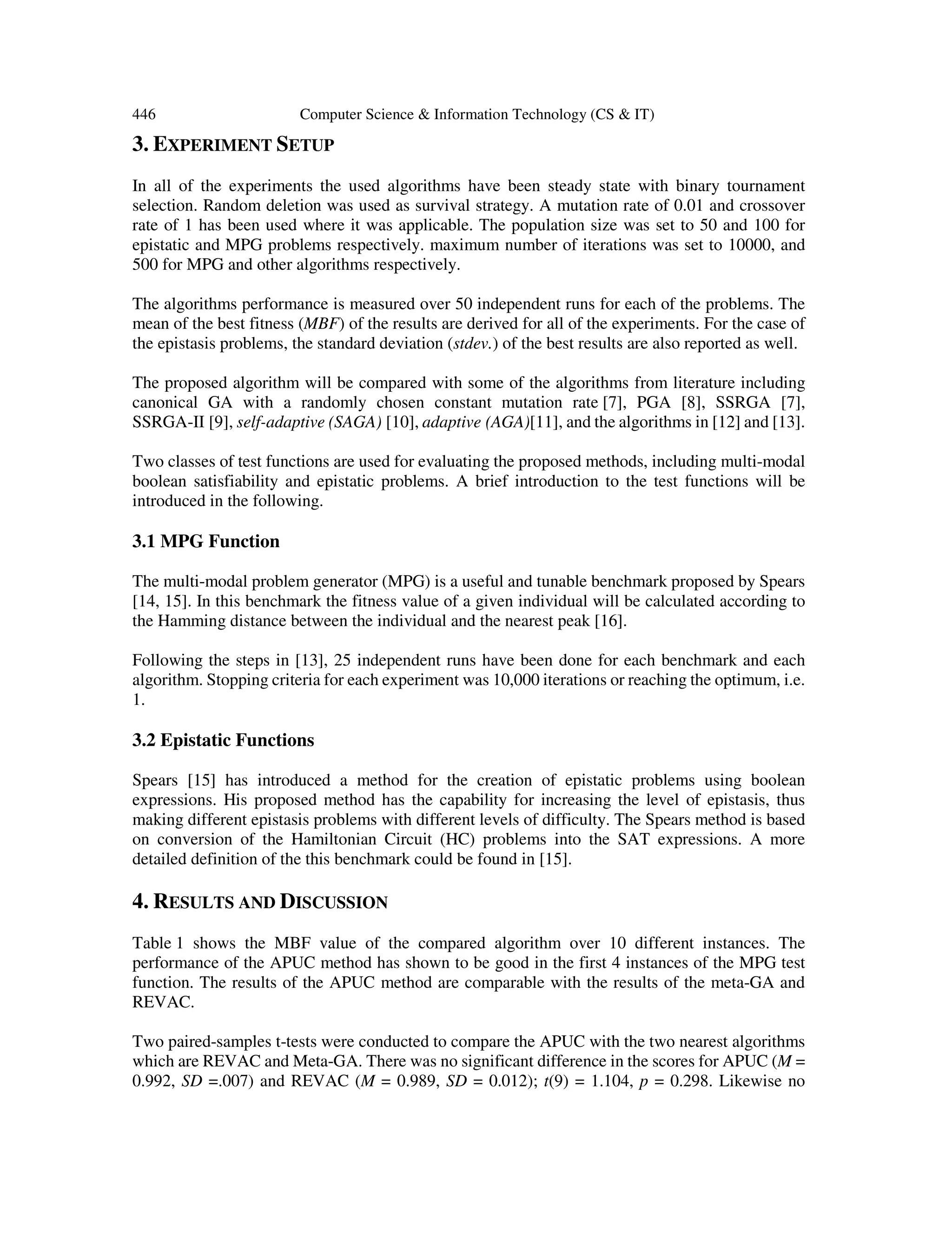 ADAPTATION OF PARAMETRIC UNIFORM CROSSOVER IN GENETIC ALGORITHM | PDF