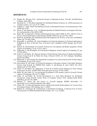 MODELING OF DISTRIBUTED MUTUAL EXCLUSION SYSTEM USING EVENT-B | PDF | Programming Languages ...