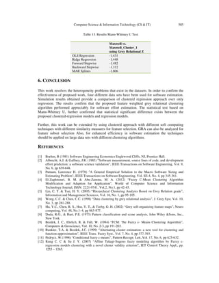 ESTIMATING PROJECT DEVELOPMENT EFFORT USING CLUSTERED REGRESSION APPROACH | PDF