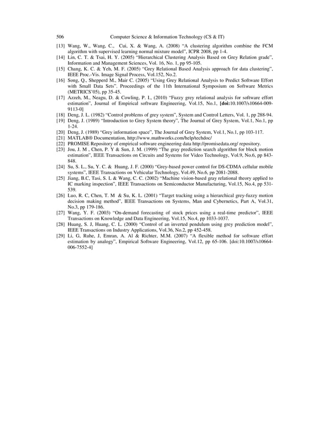 ESTIMATING PROJECT DEVELOPMENT EFFORT USING CLUSTERED REGRESSION APPROACH | PDF