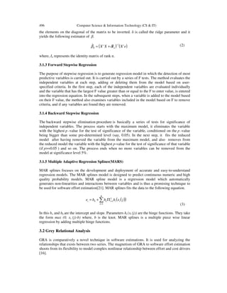 ESTIMATING PROJECT DEVELOPMENT EFFORT USING CLUSTERED REGRESSION APPROACH | PDF