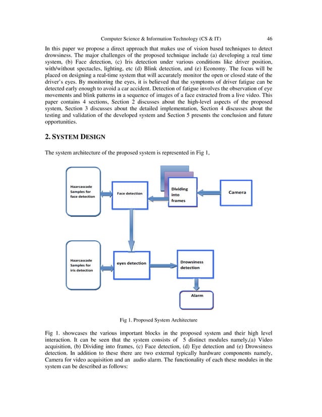 REAL TIME DROWSY DRIVER DETECTION USING HAARCASCADE SAMPLES | PDF
