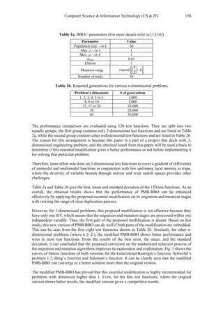 Essential Modifications on Biogeography-Based Optimization Algorithm | PDF | Genetics | Science