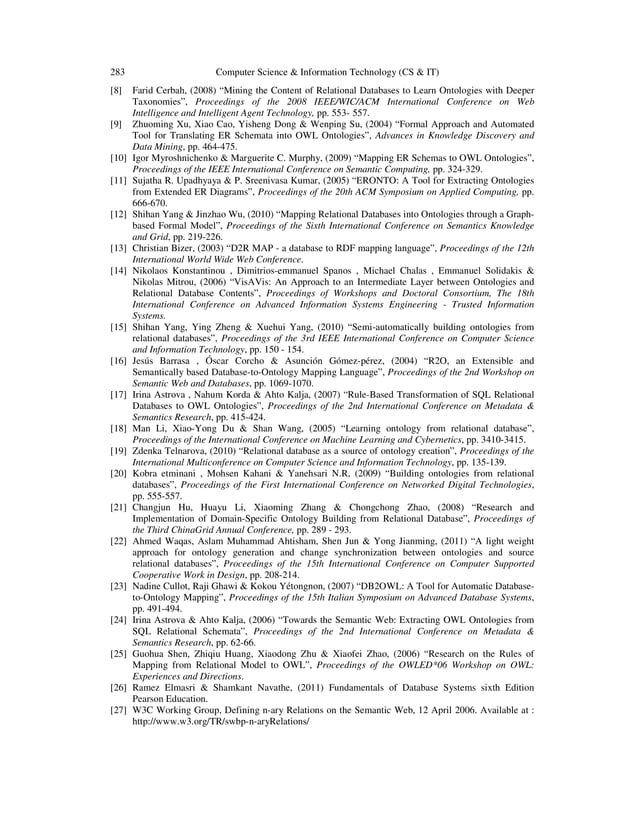 Transformation Rules For Building Owl Ontologies From Relational Databases Pdf