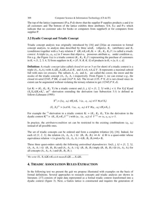 MINING TRIADIC ASSOCIATION RULES | PDF