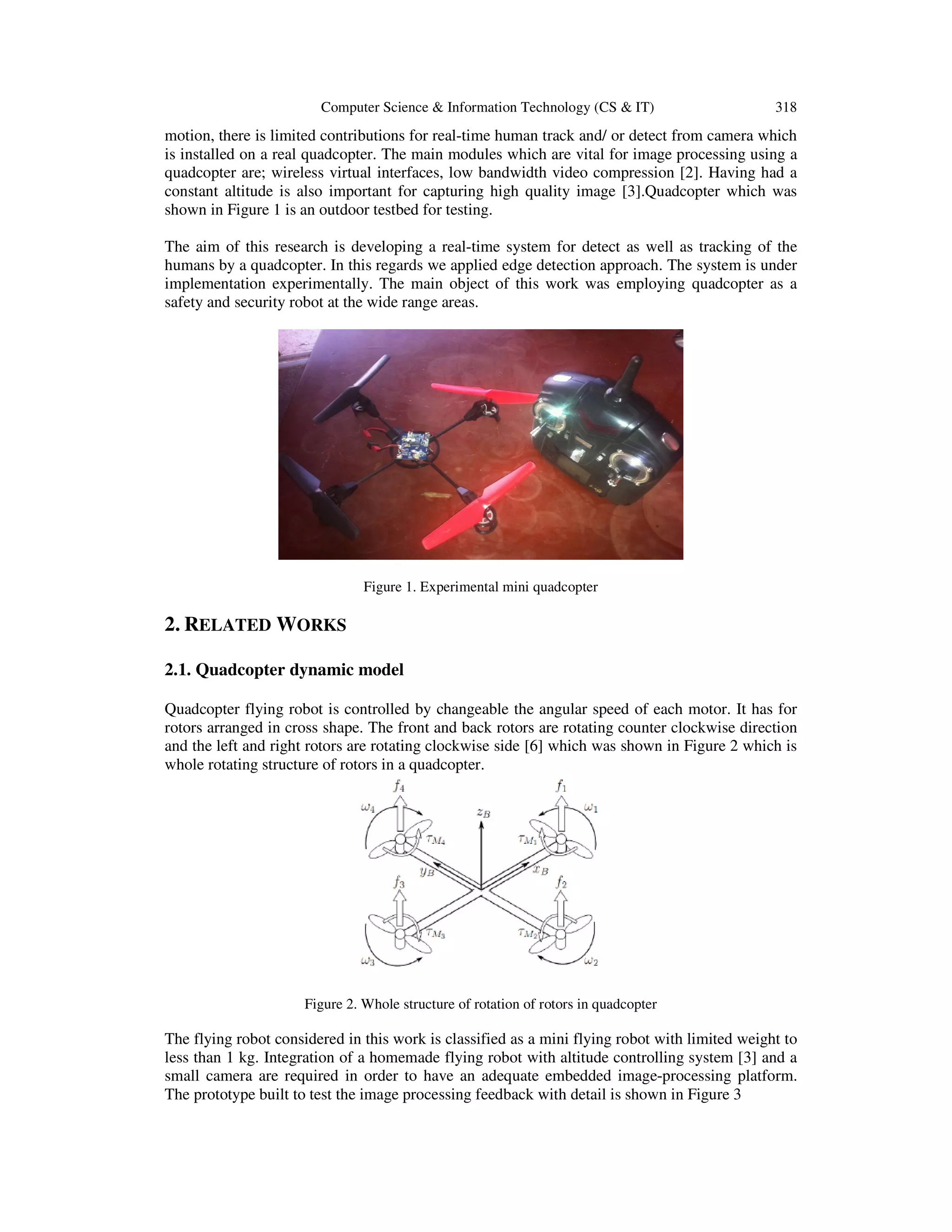 Human Body Detection And Safety Care System For A Flying Robot Pdf