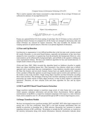 Evaluation of BPNN and KNN Classifiers for Lip Reading | PDF