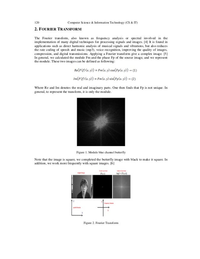 The Fourier Transform For Satellite Image Compression