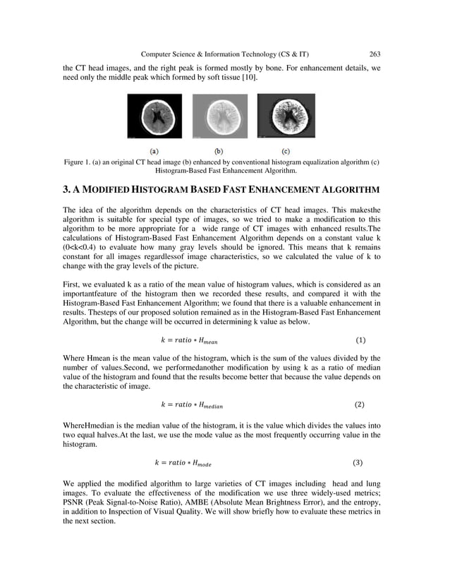 A MODIFIED HISTOGRAM BASED FAST ENHANCEMENT ALGORITHM | PDF
