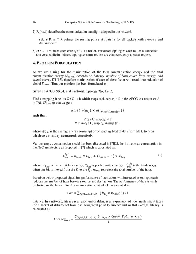 Energy And Latency Aware Application Mapping Algorithm And Optimization For Homogeneous 3d Network