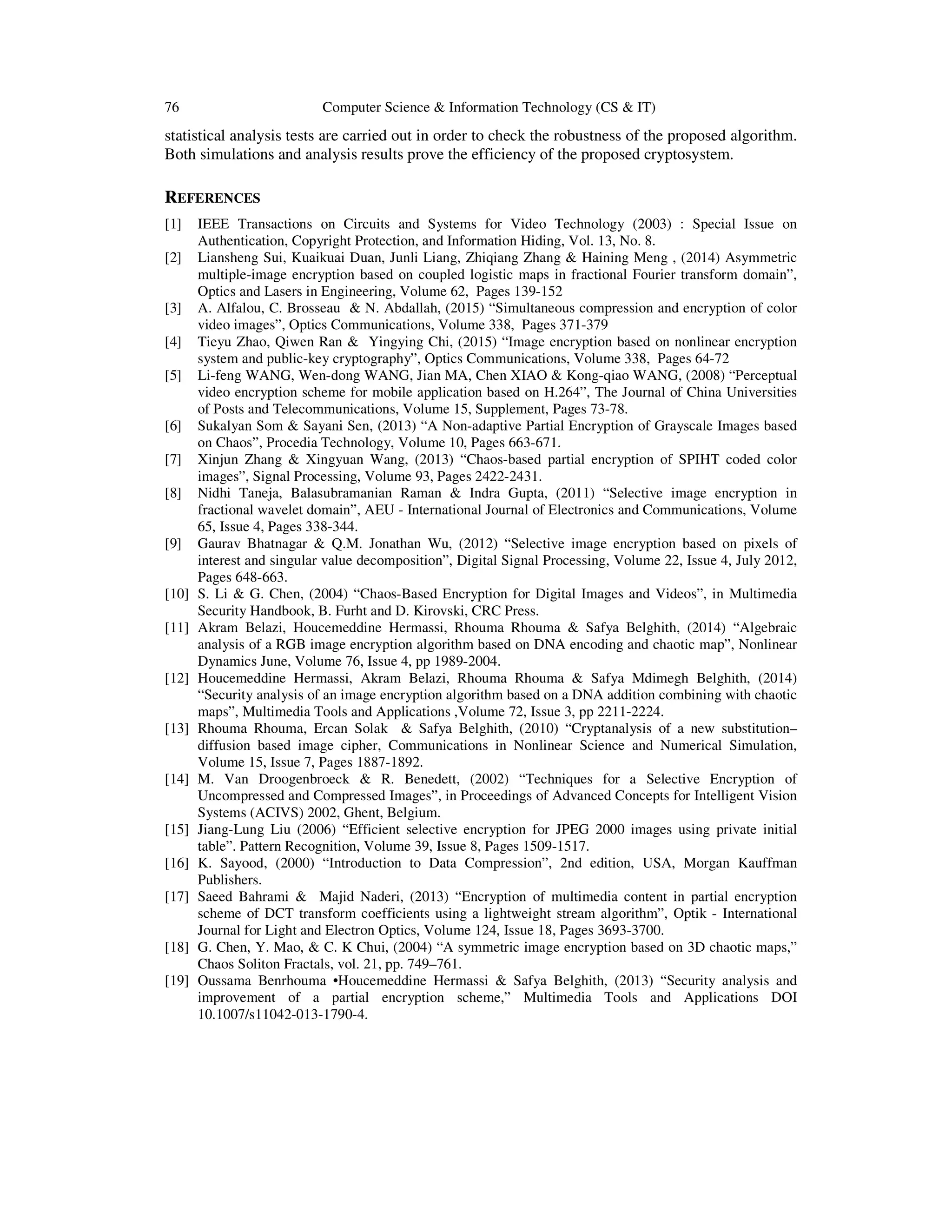 Selective Image Encryption Using Dct With Aes Cipher Pdf