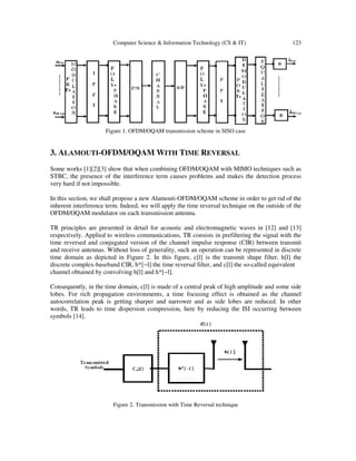 ALAMOUTI OFDM/OQAM SYSTEMS WITH TIME REVERSAL TECHNIQUE | PDF